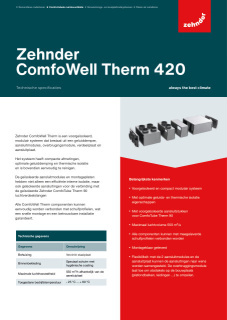 Zehnder downloads | Zehnder Group Nederland